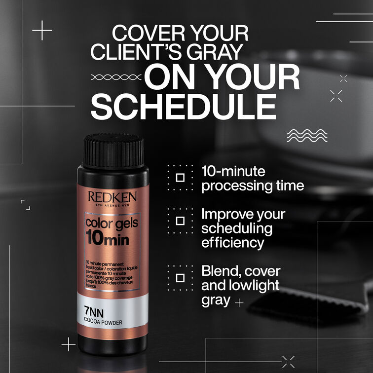 RK COLOR GELS 10 Minute 6NCh 60ML 60ml Redken