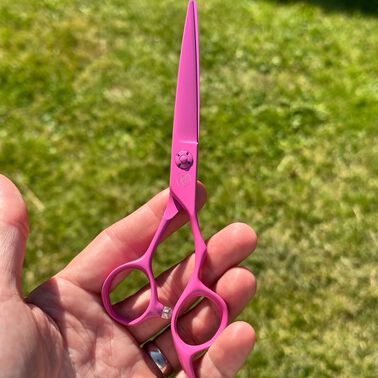 Leaf 'Pink Edition' Texturising Scissor 6 Leaf Scissors