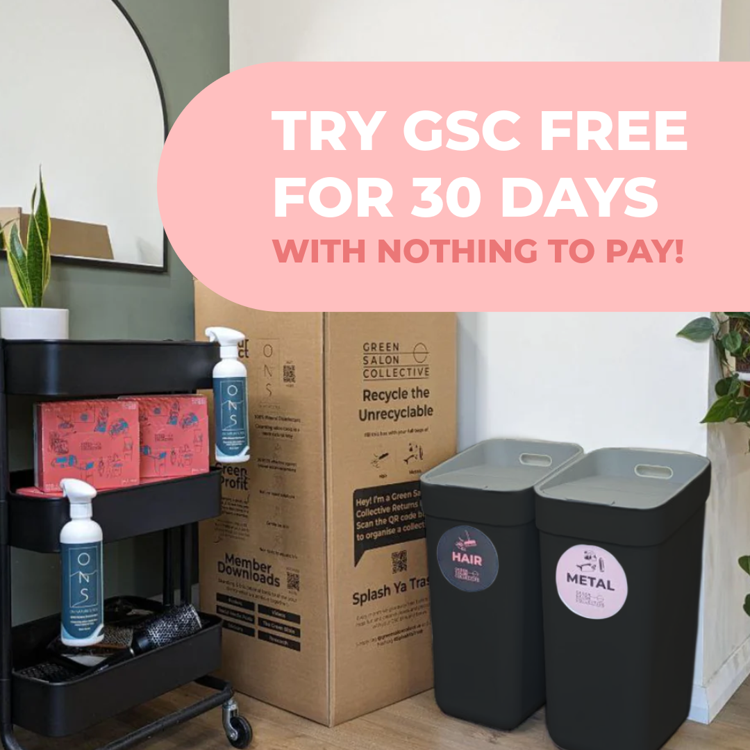 Salon - Hair and Metal Recycling Starter Kit, with Returns Box Green Salon Collective